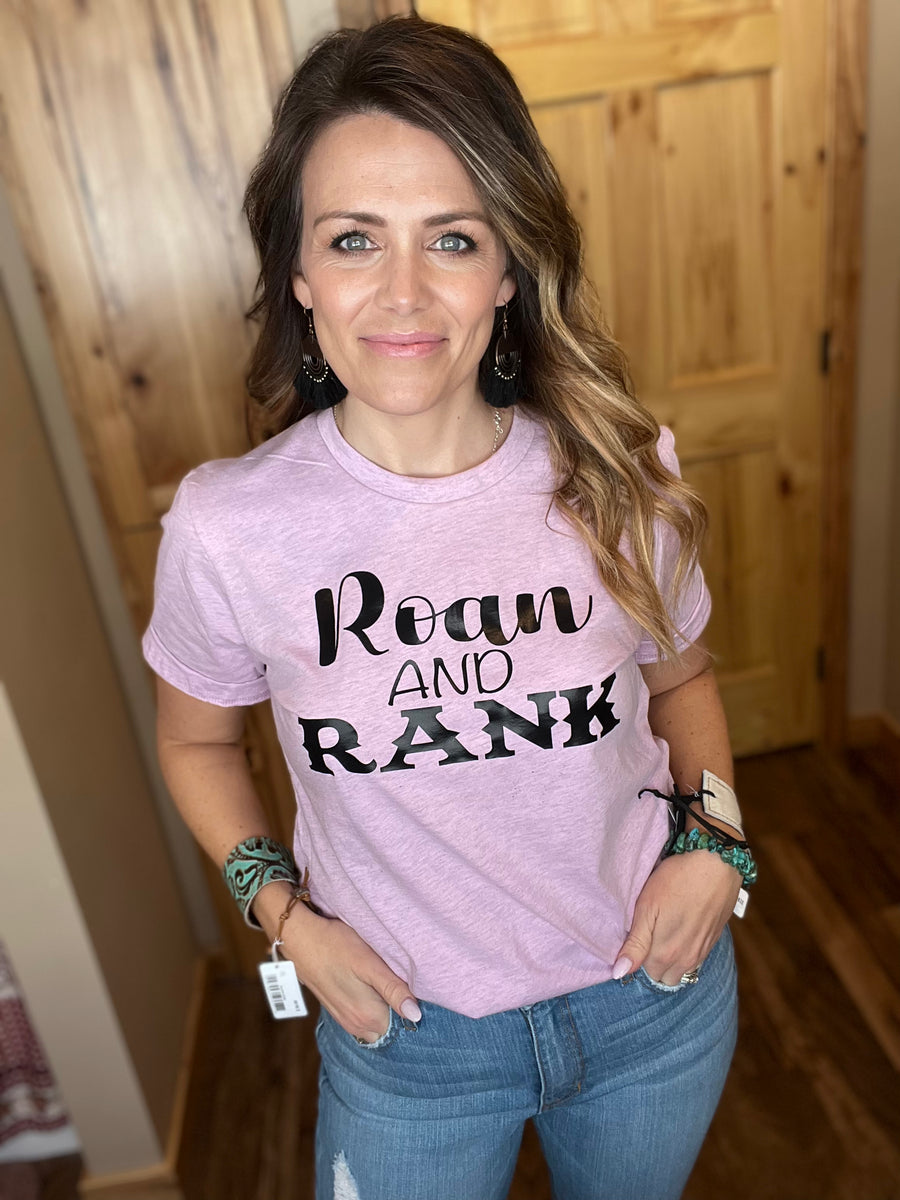 “Roan and Rank” Graphic T – Triple J Western Shop