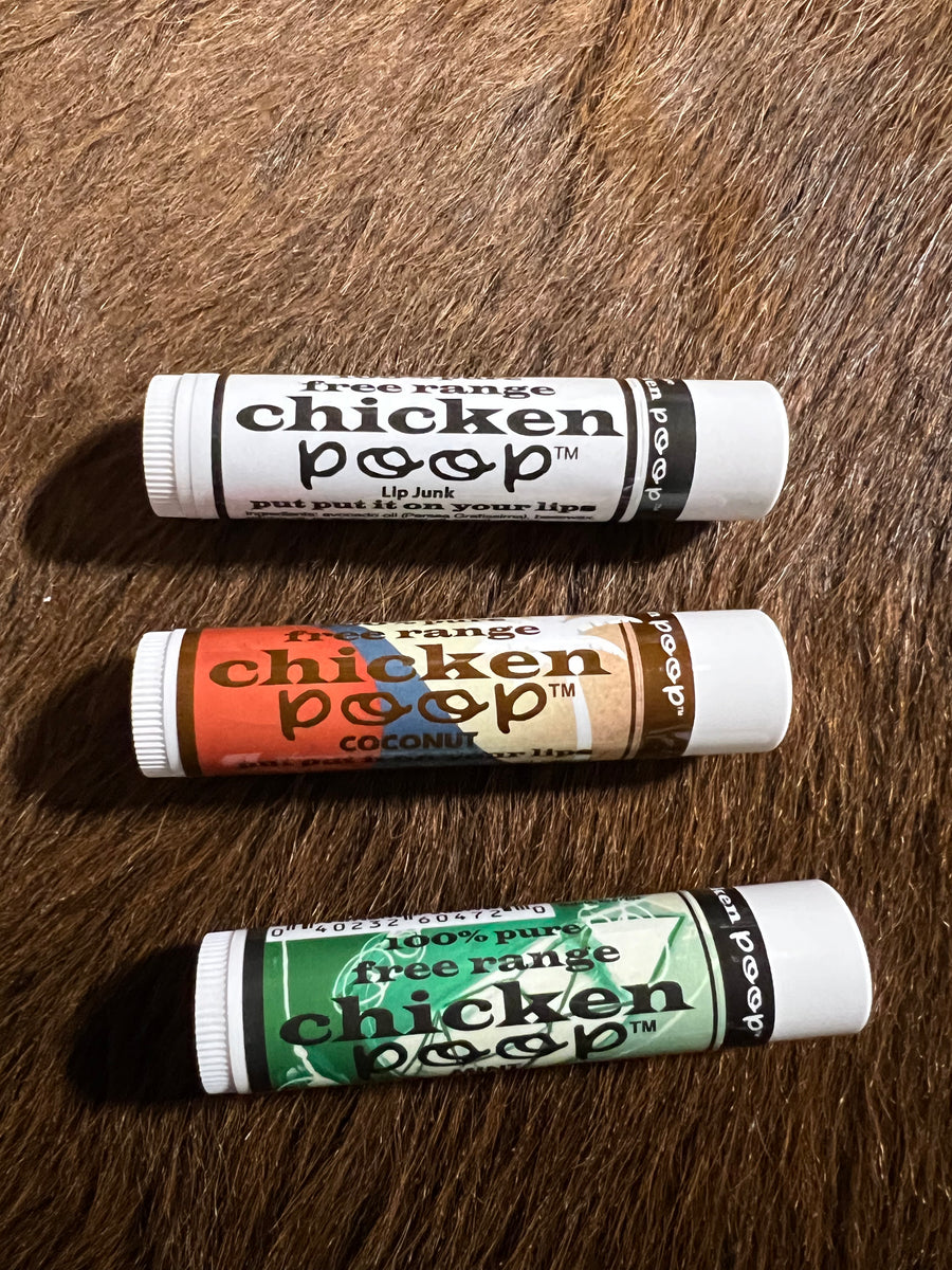 Chicken Poop Chapstick – Triple J Western Shop